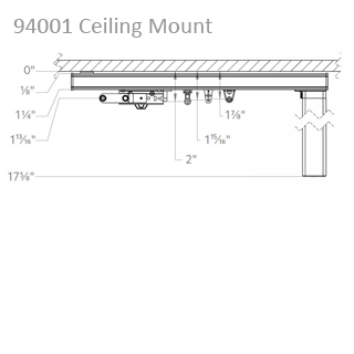 Kirsch Heavy-Duty Architrac 94001 With Briza Motorization At Designer ...